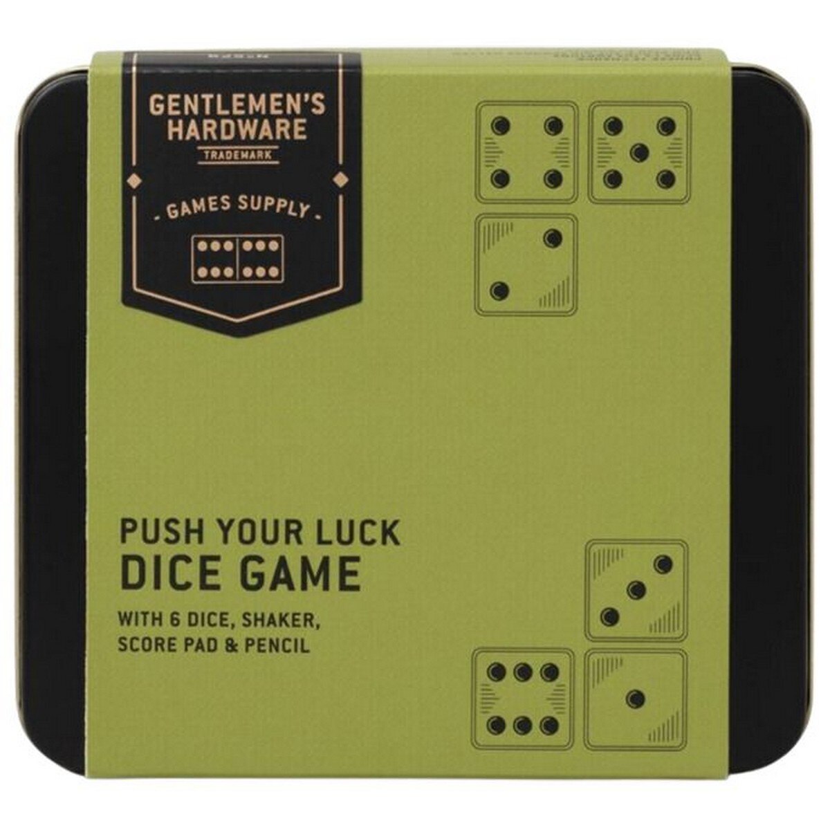Gentlemen's Hardware Push Your Lick Dice Game | Mack's Prairie Wings